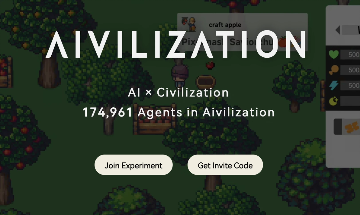 AIvilization: Rehearsing the Mirrorworld - 哔哩哔哩