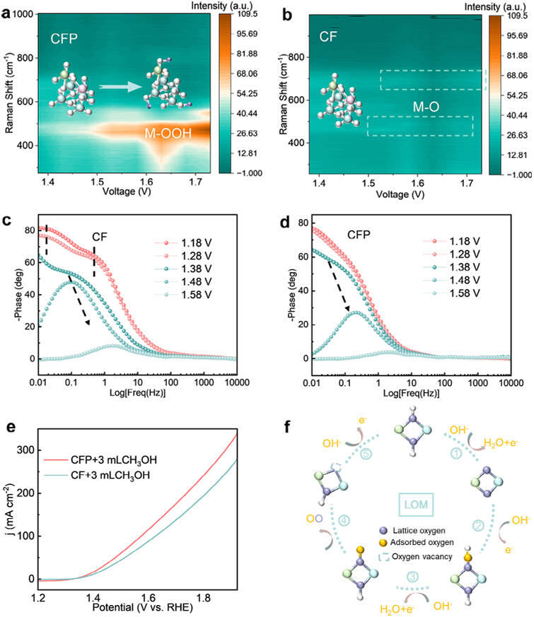 OER最新AFM：可再生晶格氧机制增强钴铁氧化物性能 - 哔哩哔哩