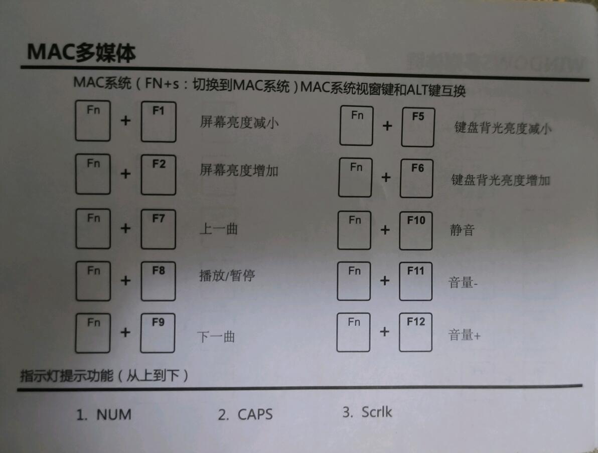 Rk R104键盘说明书 哔哩哔哩