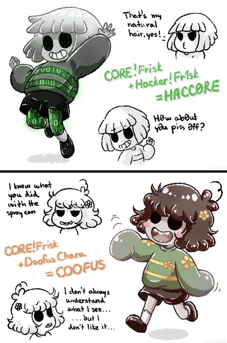 AU科普(第十五期): Core Frisk - 哔哩哔哩