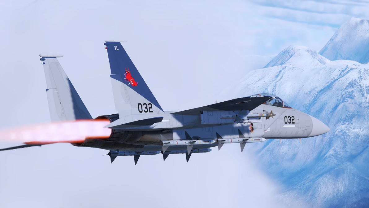 北境骑士，圆桌鬼神 GALM 1 CIPHER F-15A 摄影集【战争雷霆】 - 哔哩哔哩