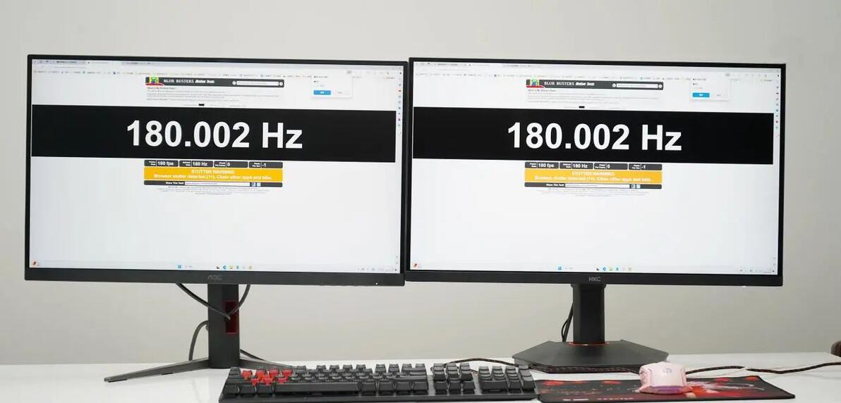 618千元预算买电竞显示器：HKC G27H2还是AOC Q27G4？实测看看！ - 哔哩哔哩