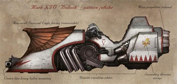 【战锤40k】LEX翻译：帝国悬浮摩托 - 哔哩哔哩