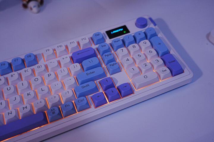 狼途三模L98键盘，性价比之王！颜值、静音、舒适让你爱不释手！ - 哔哩哔哩