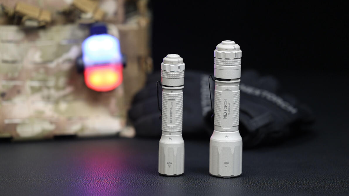新色上市｜TA30D MAX 一键变频爆闪战术搜索手电（微弧氧化版） - 哔哩哔哩