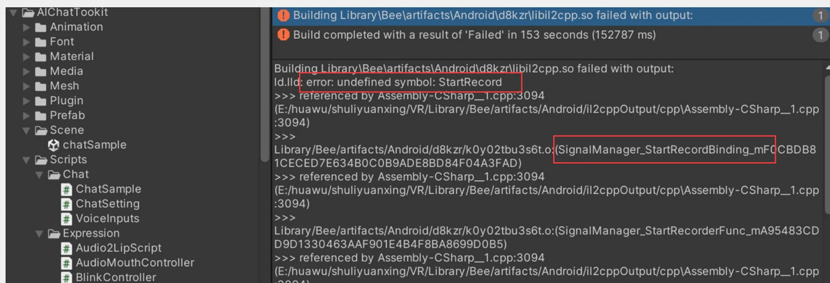 AI二次元老婆项目[Unity-AI-Chat-Toolkit]常见问题QA - 哔哩哔哩
