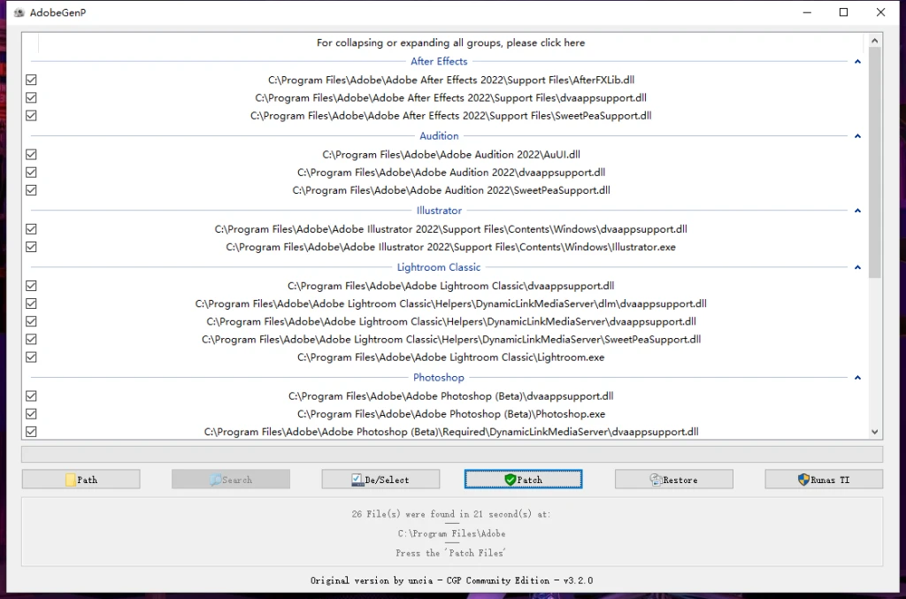 Win版Adobe Creative Cloud在线安装Adobe全家桶之GenP激活破解程序补丁使用详解 - 哔哩哔哩
