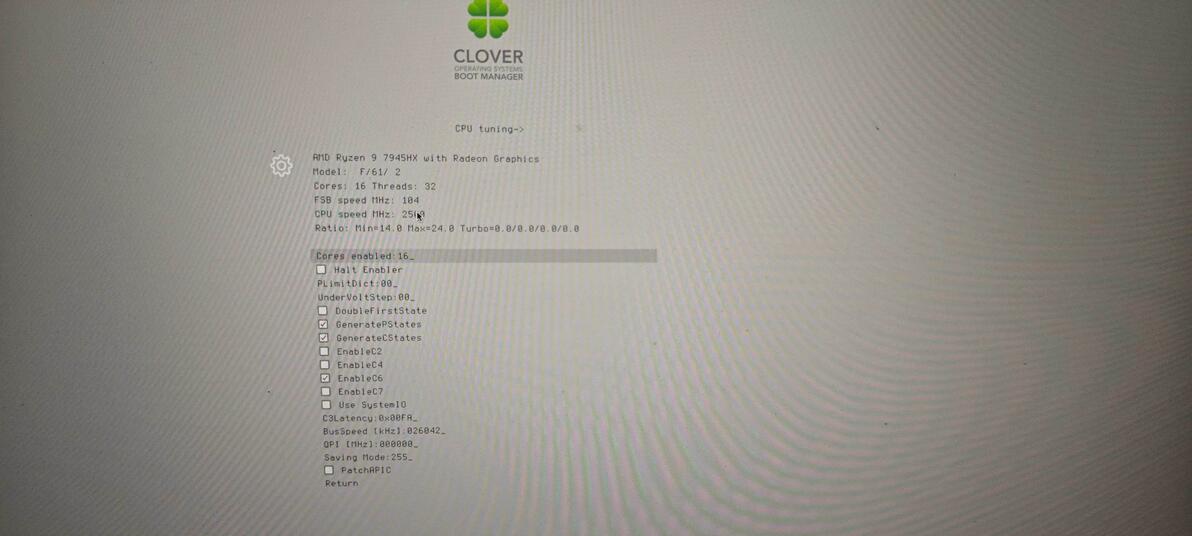 蛟龙16PRO修补DSDT并添加CloverBootloader开启S3睡眠超频 - 哔哩哔哩