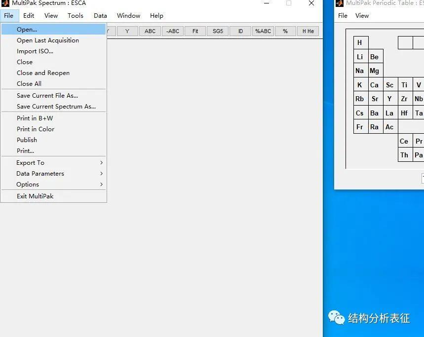 XPS和AES的专业数据分析软件MultiPak安装教程，以及使用教程！ - 哔哩哔哩