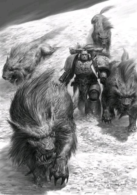 《战锤40K》星际战士第六军团：太空野狼（Space Wolves） - 哔哩哔哩