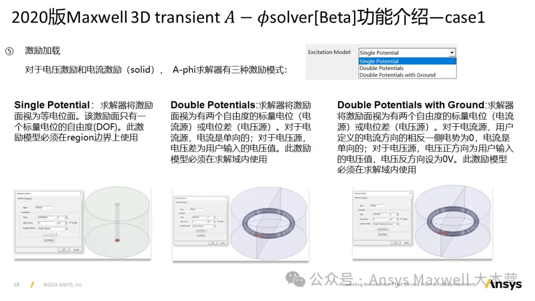 技术分享 | Maxwell 3D Transient A-phi 求解器介绍1 - 哔哩哔哩