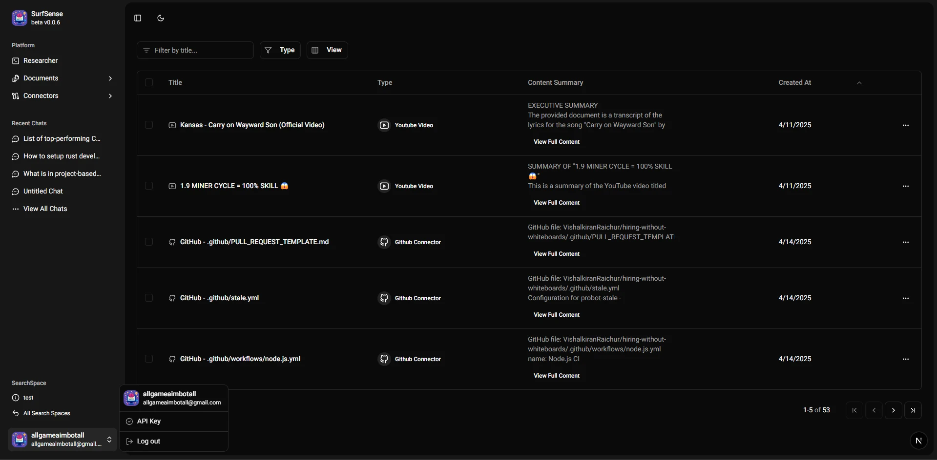 告别信息孤岛！SurfSense：打造你的专属AI知识库与智能研究助手 - 哔哩哔哩