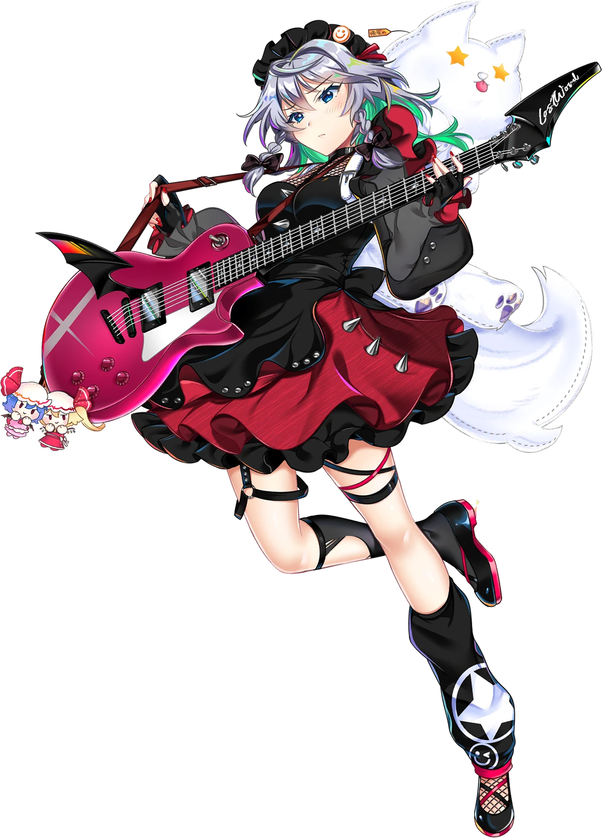 【东方LostWord】十六夜咲夜（LostWord LIVE 2025）立绘+ - 哔哩哔哩