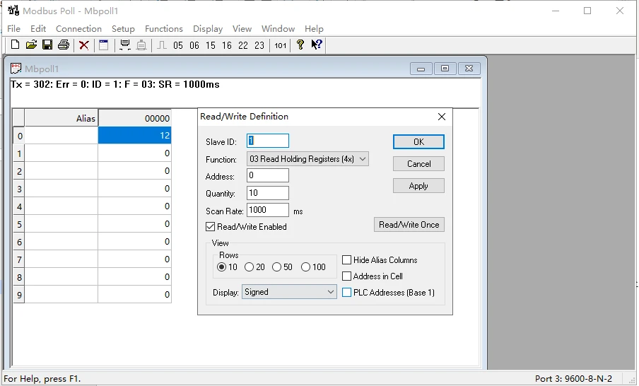 汇川H5U做Modbus RTU从站与Modbus Poll通信 - 哔哩哔哩