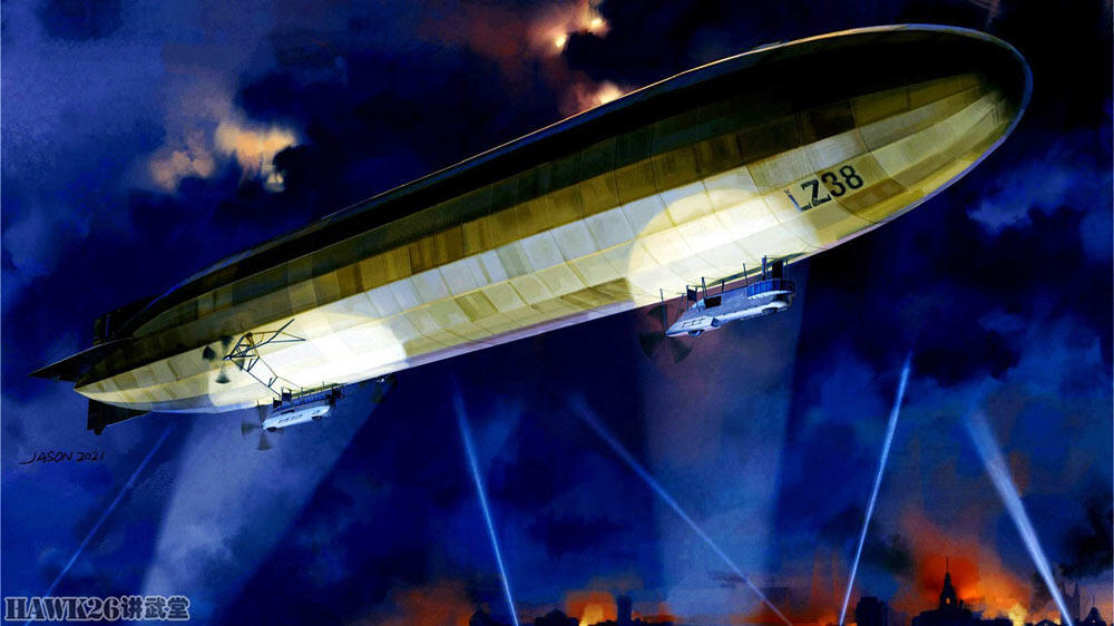 110年前 德国齐柏林飞艇空袭伦敦 大英帝国首都史上第一次遭轰炸 - 哔哩哔哩