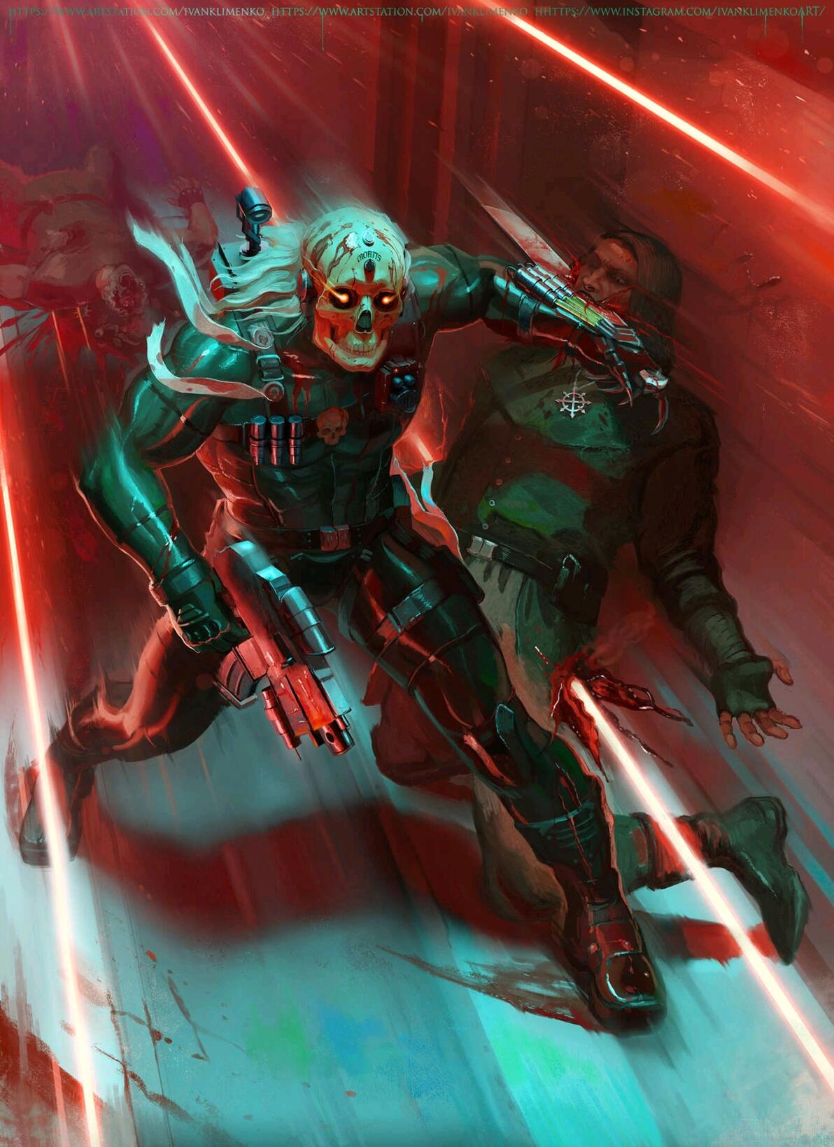 《战锤40K》刺客庭 - 哔哩哔哩