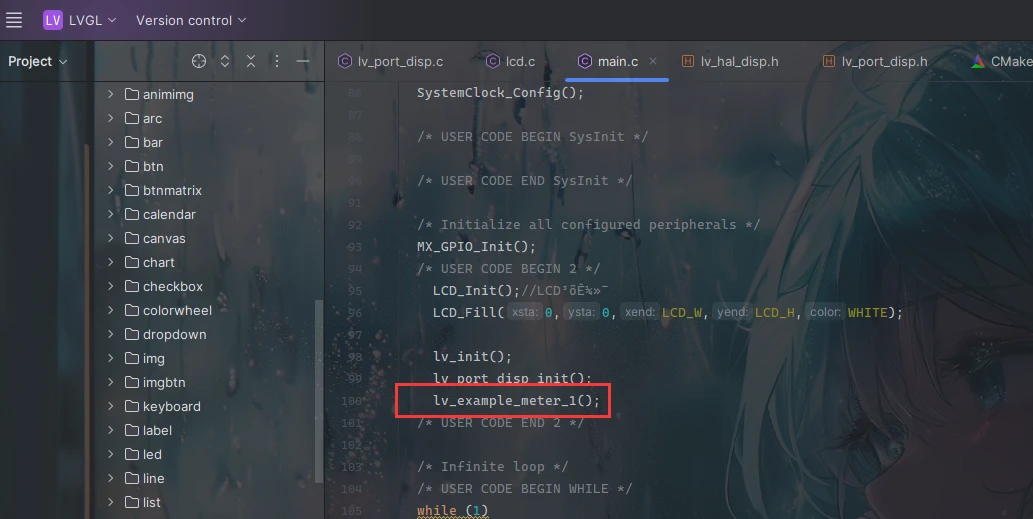 LVGL V8.3移植STM32使用clion+踩坑记录 - 哔哩哔哩
