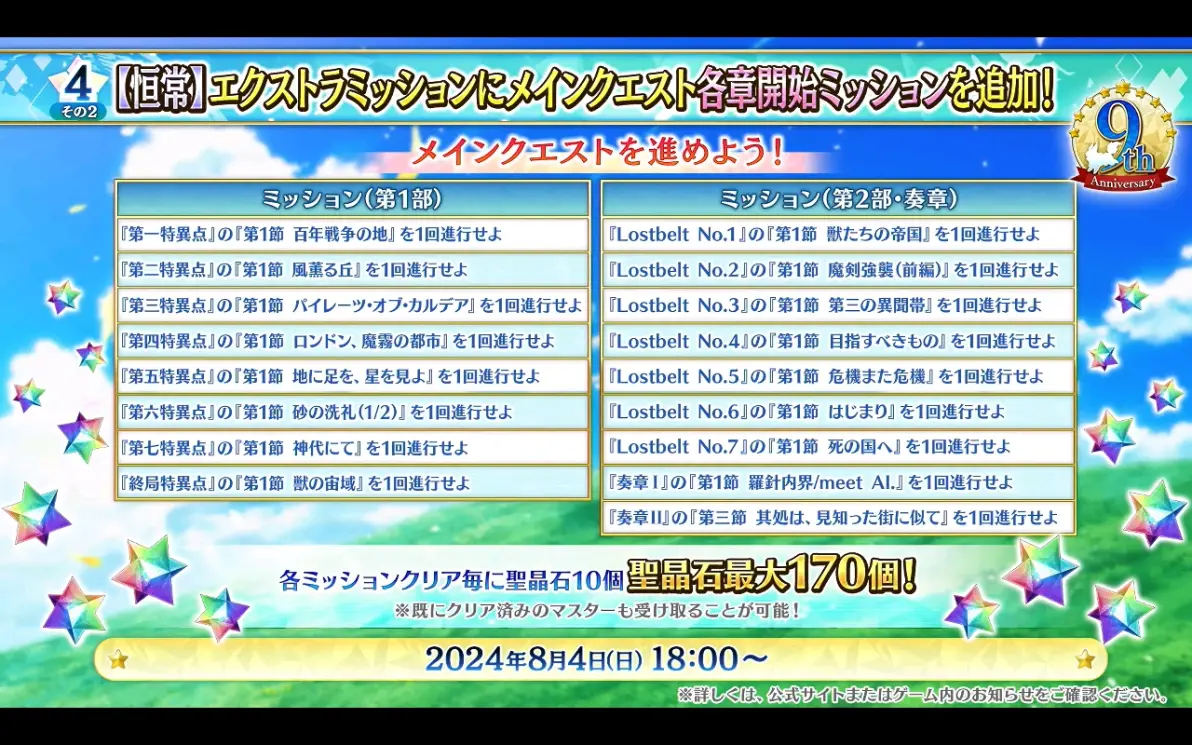 FGO8.4九周年情报总结：兽艾蕾实装，新追加技能减CD，明年第二部完结 - 哔哩哔哩