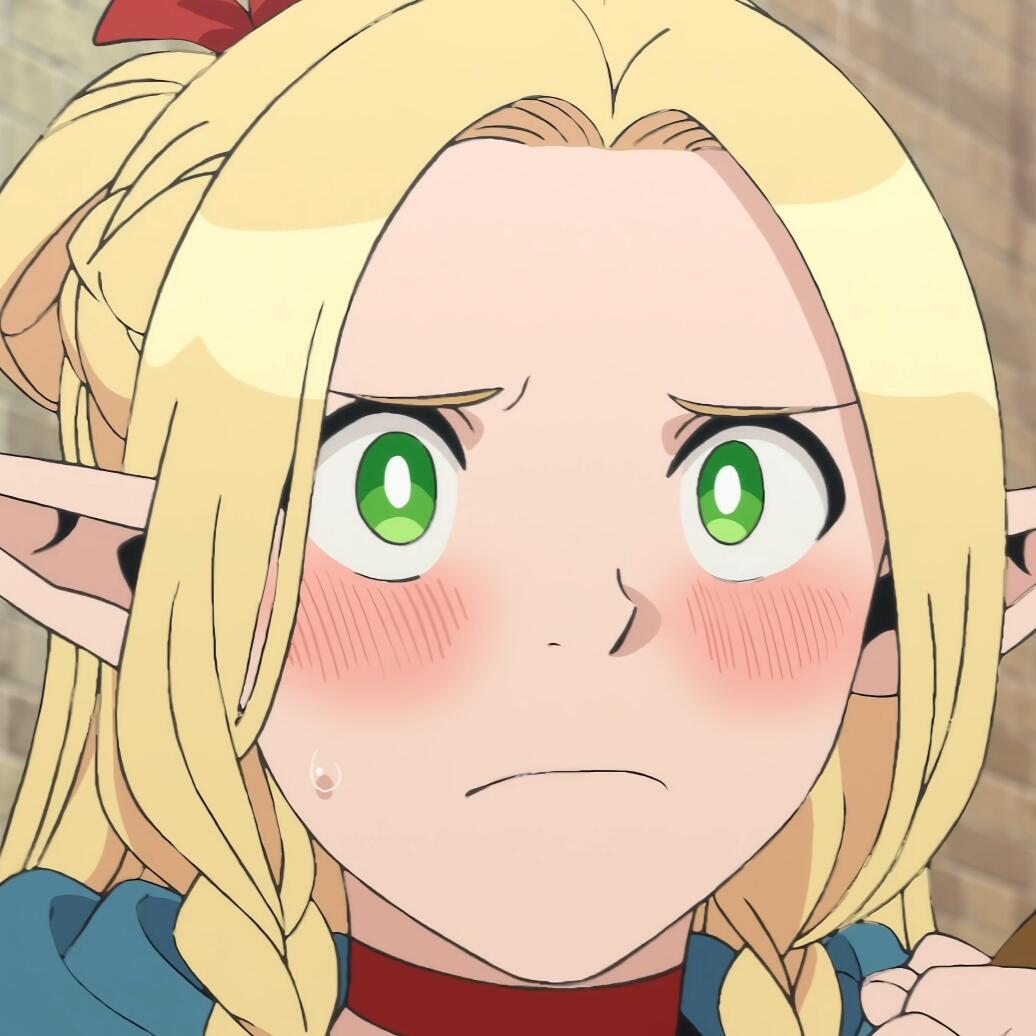 【自截／存档】《迷宫饭》——玛露西尔表情包＆头像（第一集） - 哔哩哔哩