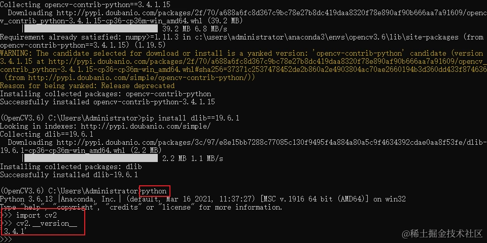 一看就会的 Anaconda 搭建 OpenCV for Python 环境（全平台通用） - 哔哩哔哩