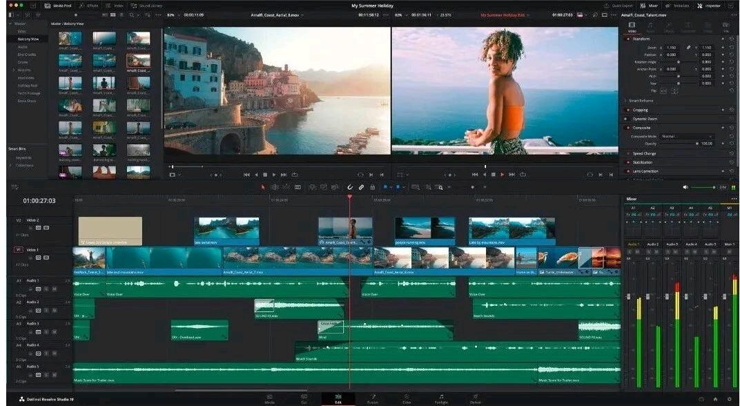 达芬奇DaVinci Resolve 19发布 - 哔哩哔哩