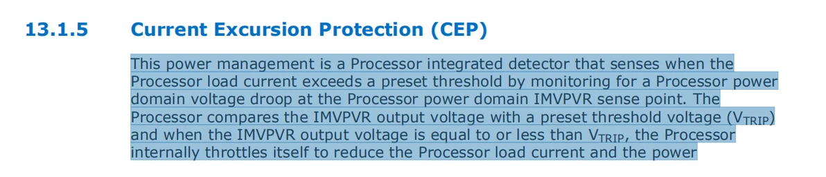 intel Current Excursion Protection（cep) - 哔哩哔哩