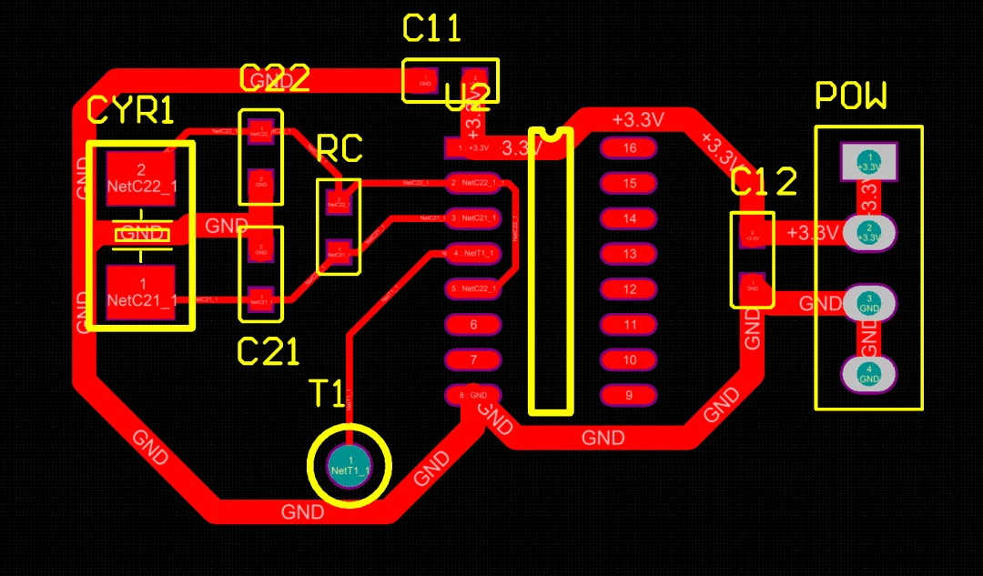 基于CD4049、HCF4069的晶体震荡器 - 哔哩哔哩