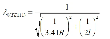 FAQ43：圆柱谐振腔TE111、TM010、TE011模式计算 - 哔哩哔哩