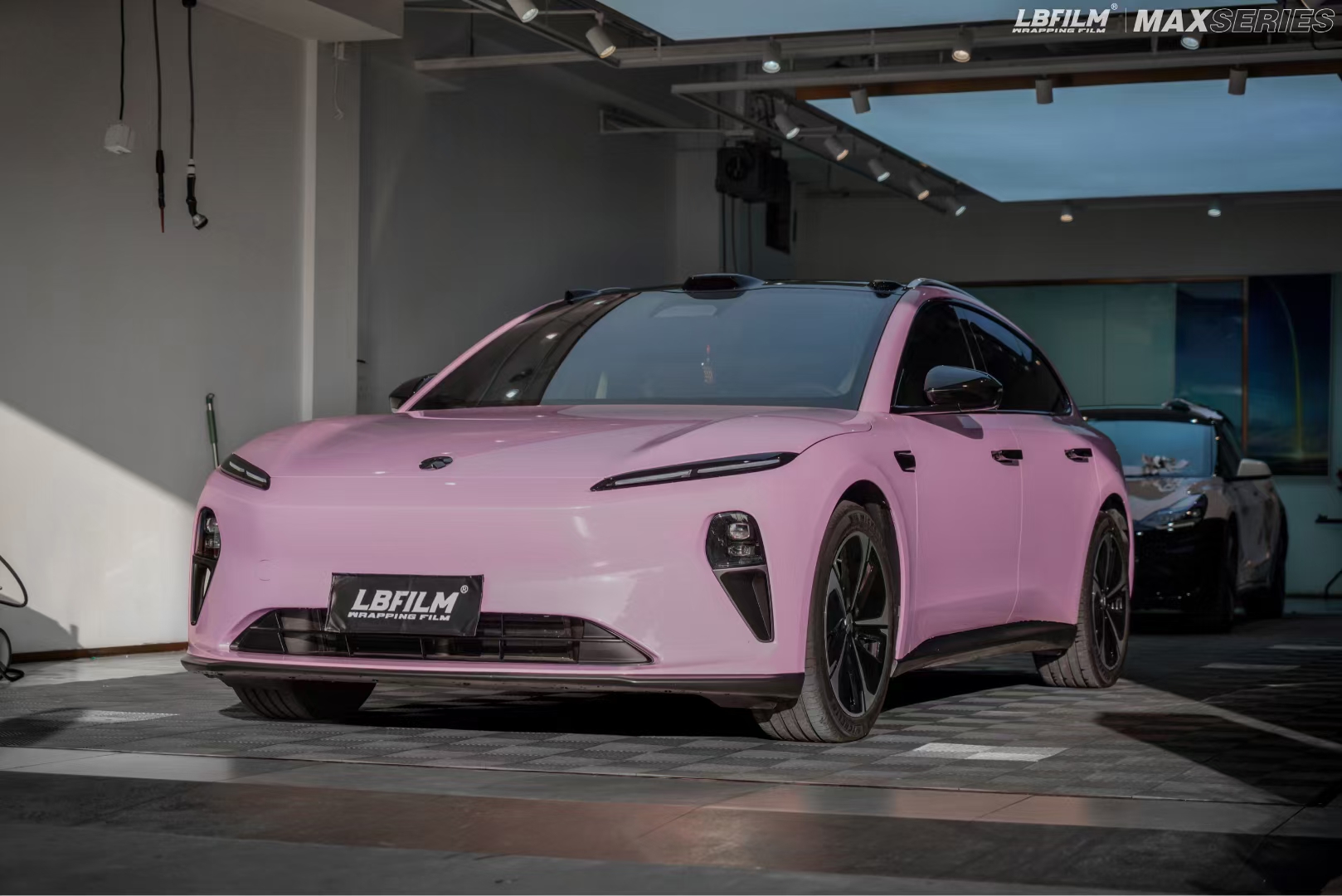 蔚来ET5-LB白桃乌龙粉，粉粉嫩嫩都爱 - 哔哩哔哩