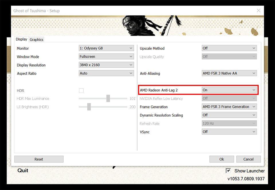 AMD Radeon™ Anti-Lag 2 技术现已在《对马岛之魂》中可用 - 哔哩哔哩