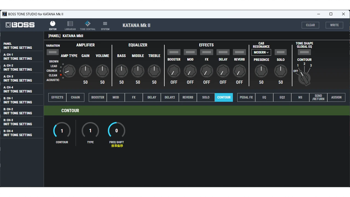 BOSS TONE STUDIO软件指南 - 哔哩哔哩