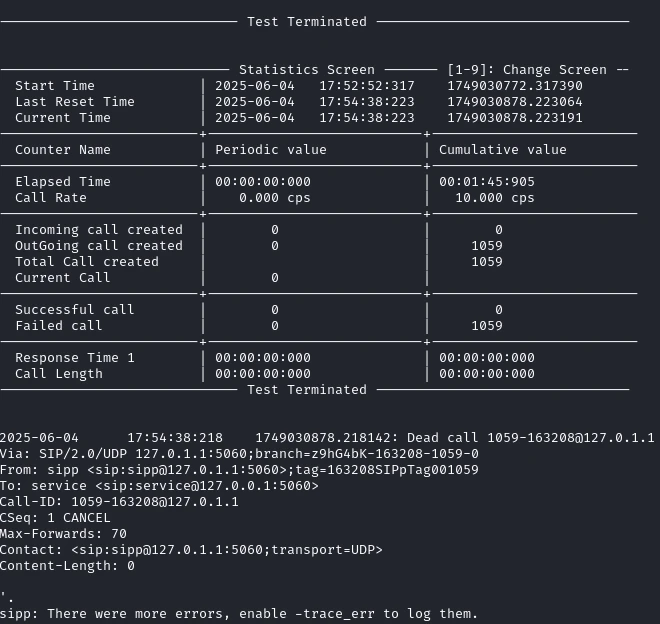 SIPp：SIP 协议性能测试工具！全参数详细教程！Kali Linux教程！ - 哔哩哔哩