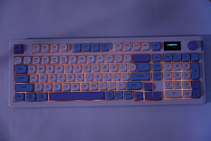 狼途三模L98键盘，性价比之王！颜值、静音、舒适让你爱不释手！ - 哔哩哔哩