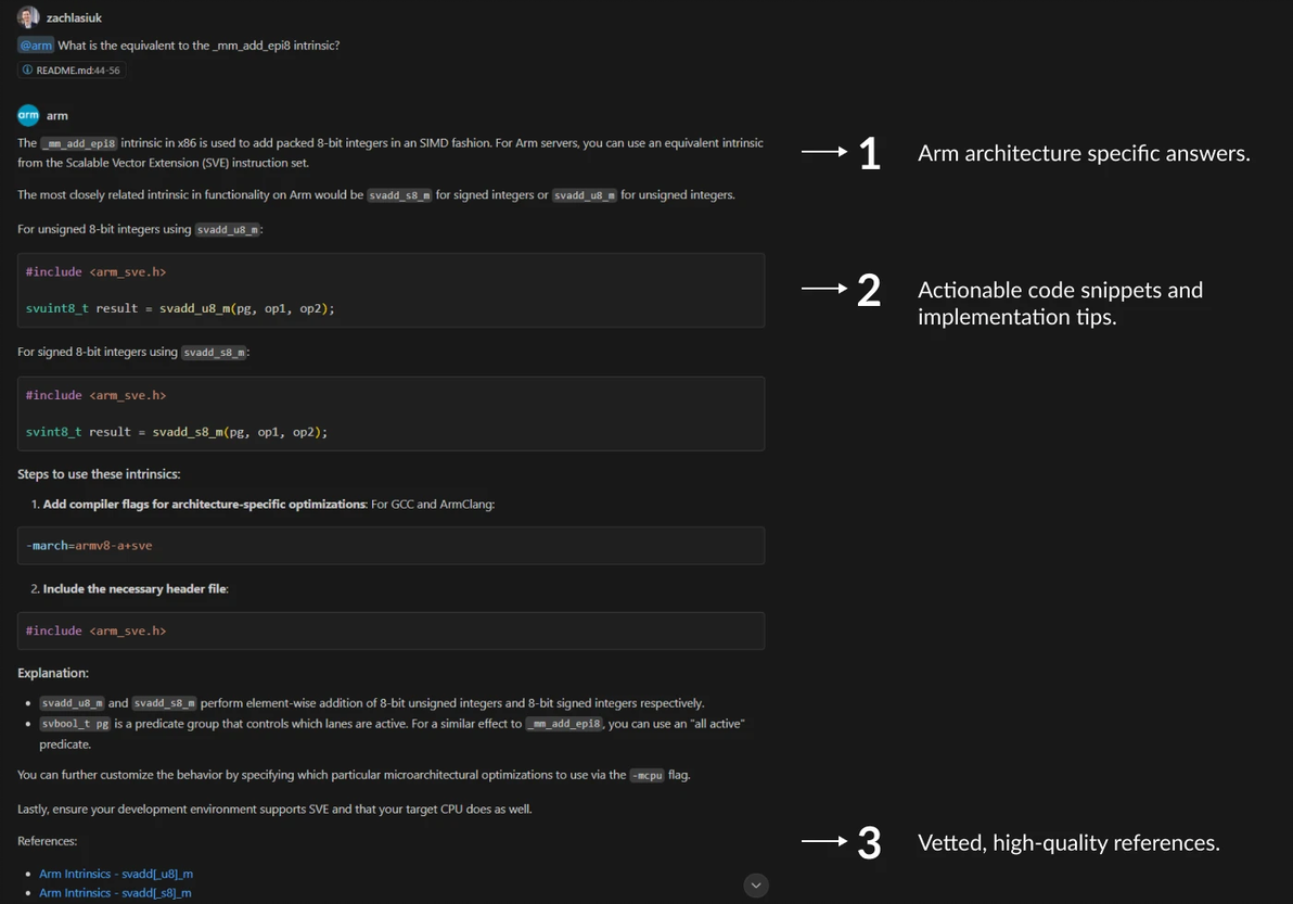 ARM也推出Github Copilot扩展支持，在VS Code上直接@ARM即可 - 哔哩哔哩