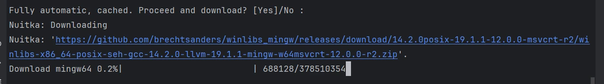 分享nuitka2.5和gcc的Mingw64的下载安装及python打包问题 - 哔哩哔哩