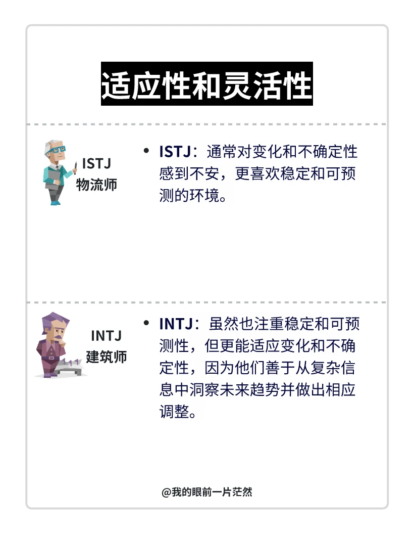 MBTI-如何彻底区分ISTJ和INTJ - 哔哩哔哩