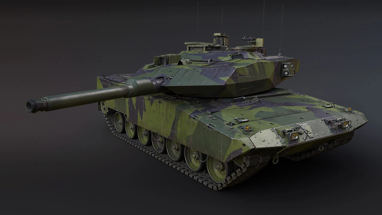 Strv 122B+：瑞典坚果墙 - 哔哩哔哩