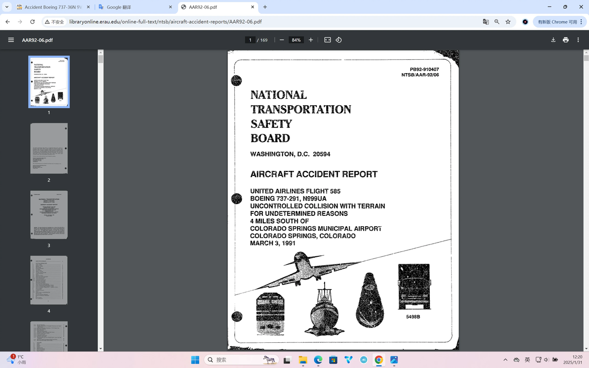 从NTSC报告重新审视胜安航空185号班机空难：到底是“朱氏推杆”还是另有隐情 - 哔哩哔哩
