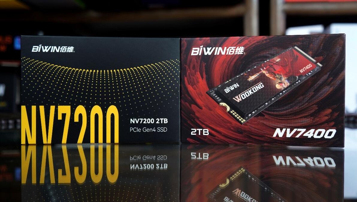 同为2TB、价格相差不到130，选佰维NV7200还是佰维NV7400？ - 哔哩哔哩