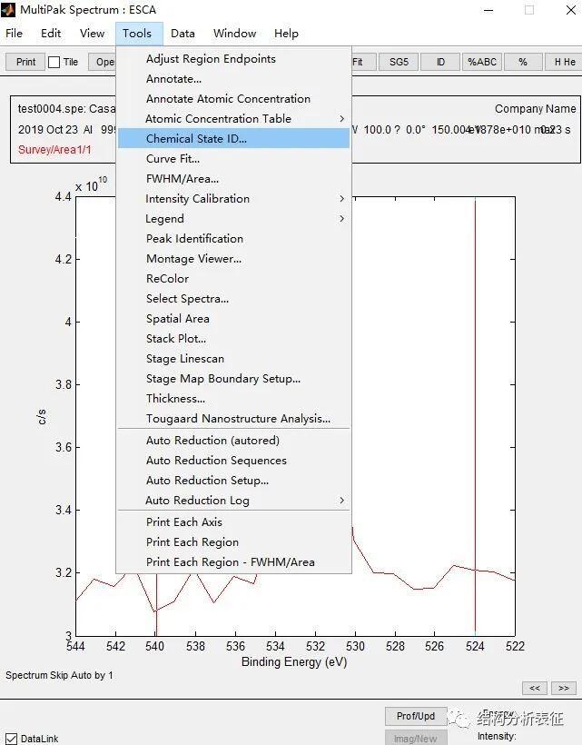 XPS和AES的专业数据分析软件MultiPak安装教程，以及使用教程！ - 哔哩哔哩
