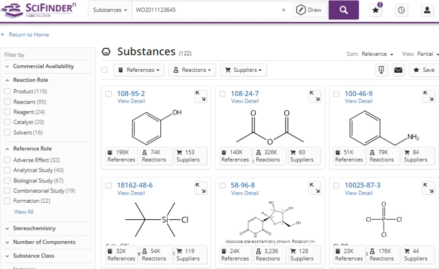 Scifinder数据库物质检索实操教程 - 哔哩哔哩
