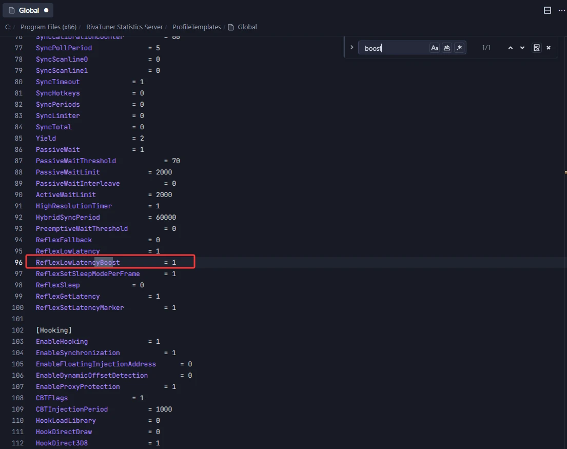 RTSS锁帧开启Nvidia Reflex（微星小飞机的监控软件）适用大部分游戏 - 哔哩哔哩