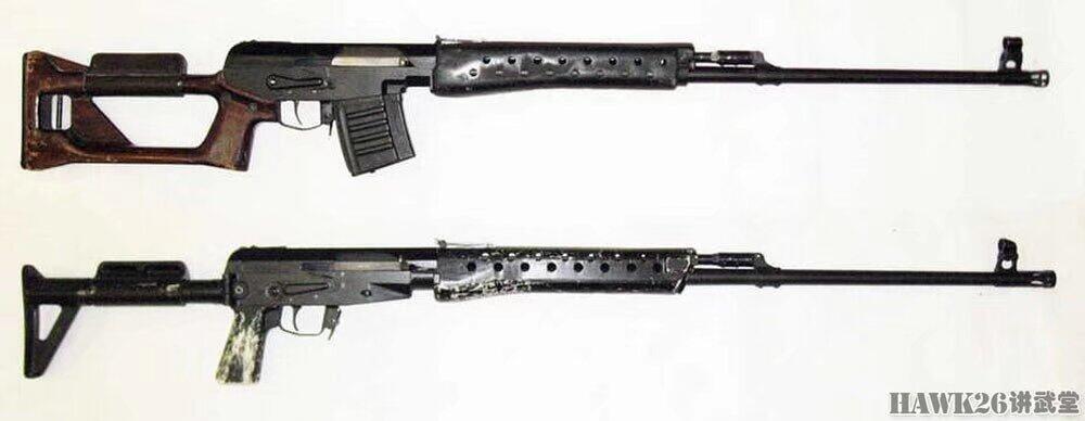 图说：苏联SVK狙击步枪和6×49mm弹药 枪口初速高达1150米/秒 - 哔哩哔哩