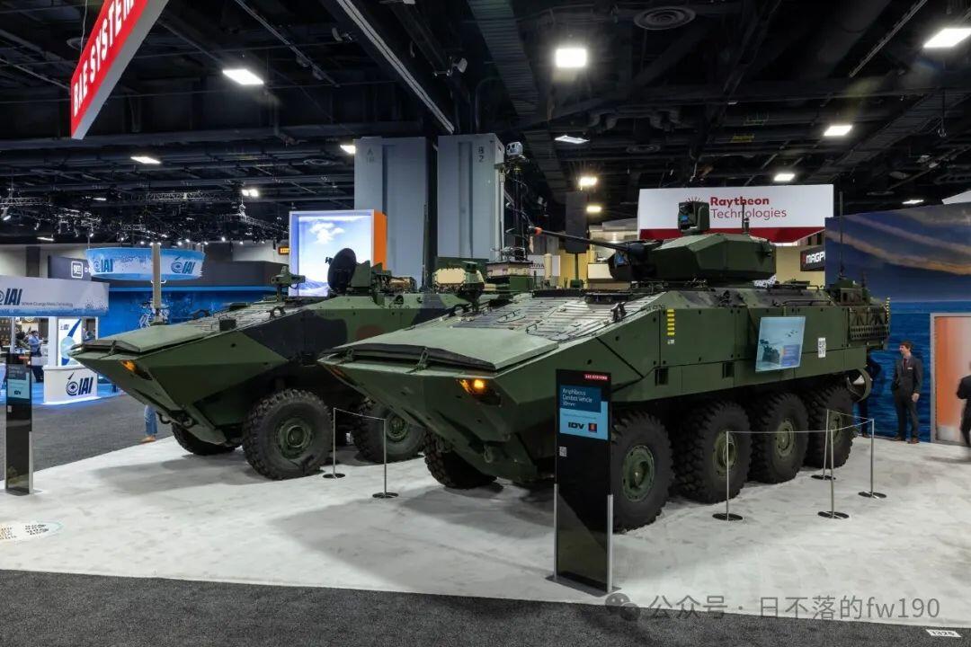 美国海军陆战队从BAE系统公司接收第一辆ACV-30装甲战车 - 哔哩哔哩