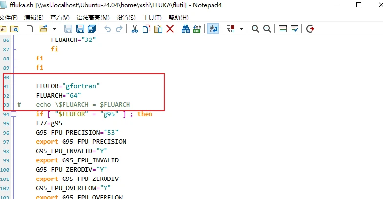 WSL(Ubuntu)安装FLUKA和Flair - 哔哩哔哩