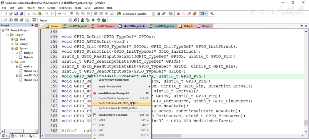 STM32入门教程-2023版【3-2】STM32如何使用库函数及几种方法 - 哔哩哔哩