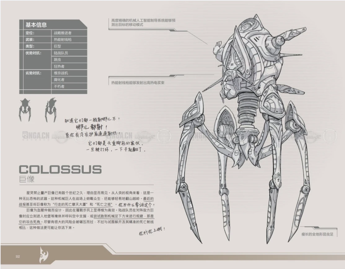 《星际争霸》星灵（Protoss）的巨神兵——巨像（Colossus） - 哔哩哔哩