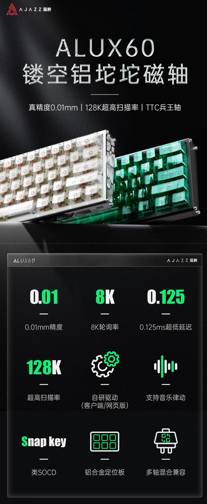 《日·键圈时刻表》极度未知 曜火专业版无线4K鼠标今日开售 LEOBOG HI65正式官宣 - 哔哩哔哩