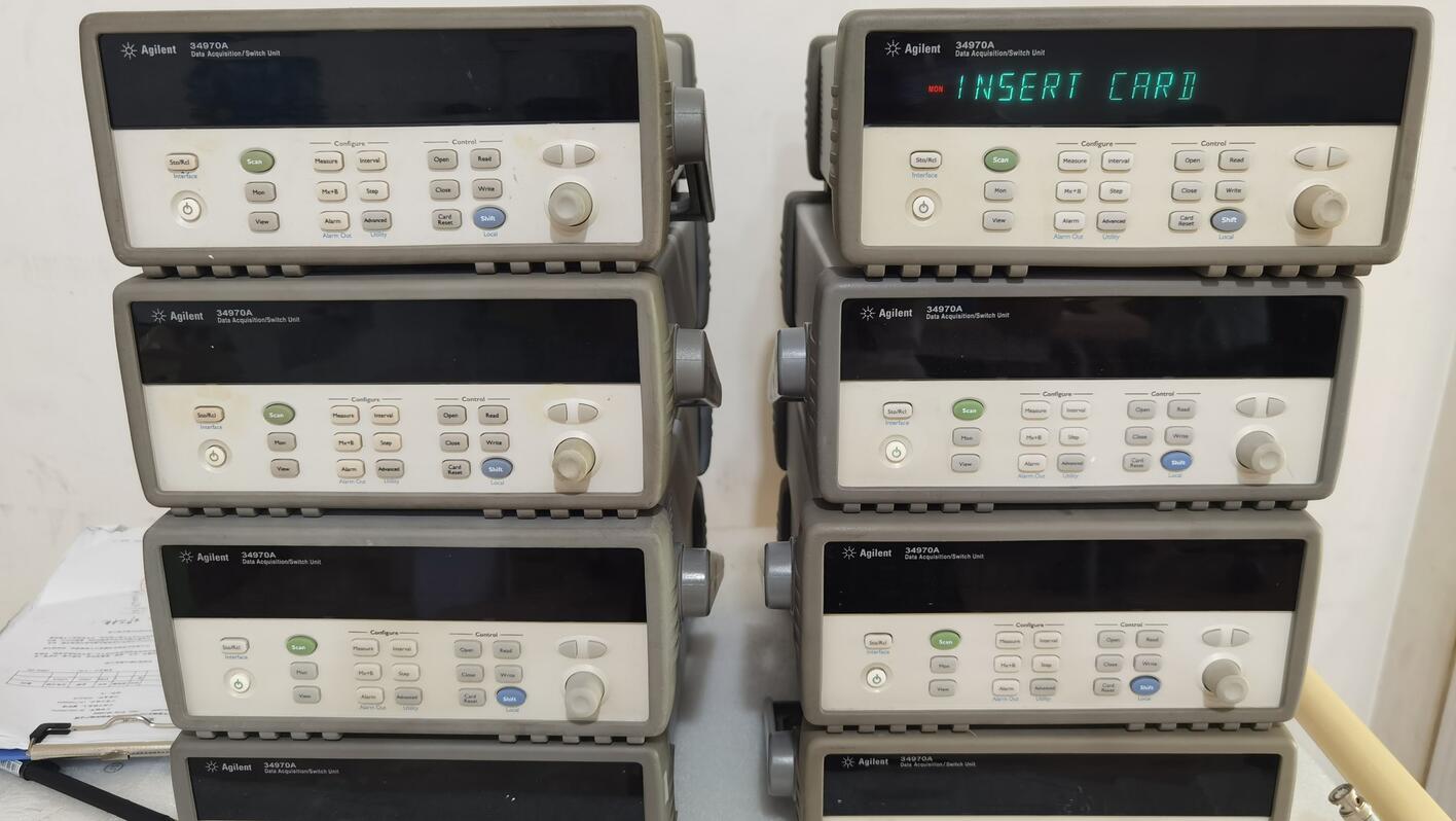 Agilent安捷伦34970A 数据采集仪 - 哔哩哔哩
